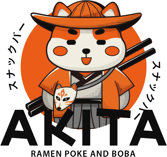 Akita Ramen Poke and Boba logo
